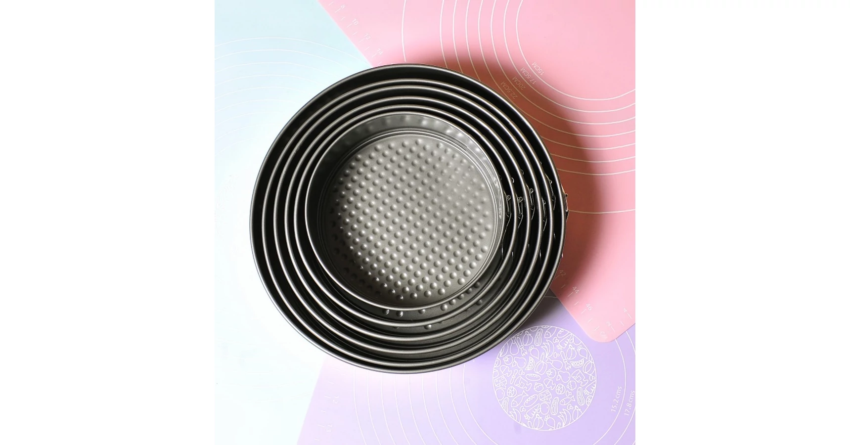 Kerek tortaforma szett csatos - Süti Kellék